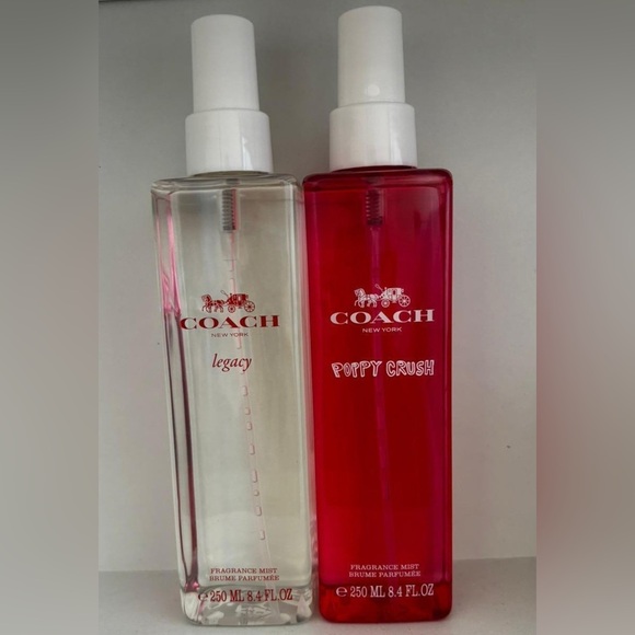 Coach | Bath & Body | Coach Made In France 84oz Each Poppy Crush Legacy ...